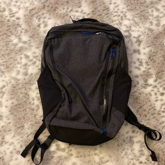 lululemon athletica | Bags | Mens Black And Gray Backpack | Poshmark